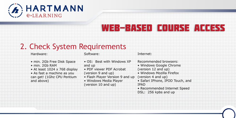 Intership Navigation Training Center